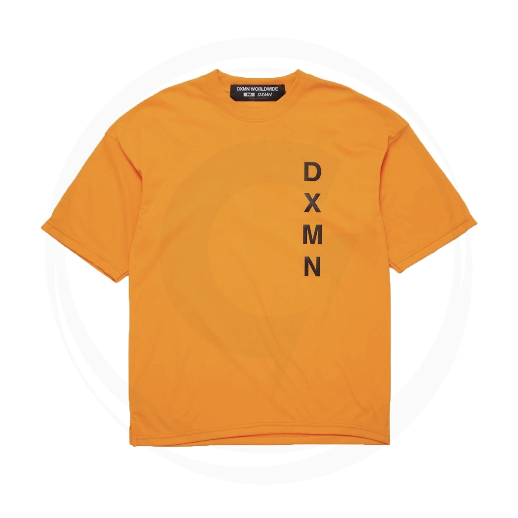 DXMN D X M N MOB OVERSIZE T SHIRT ORANGE MULTI BRAND SPACE UPDATE